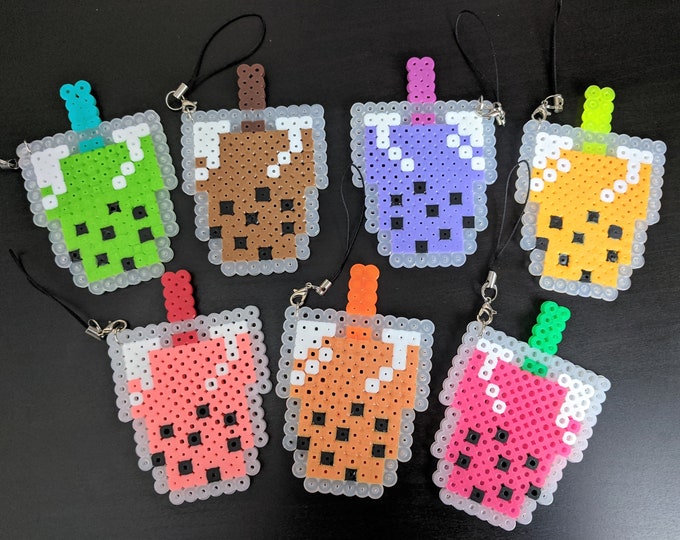 Glow-in-the-dark Skeleton Hand Perler Necklace - Etsy