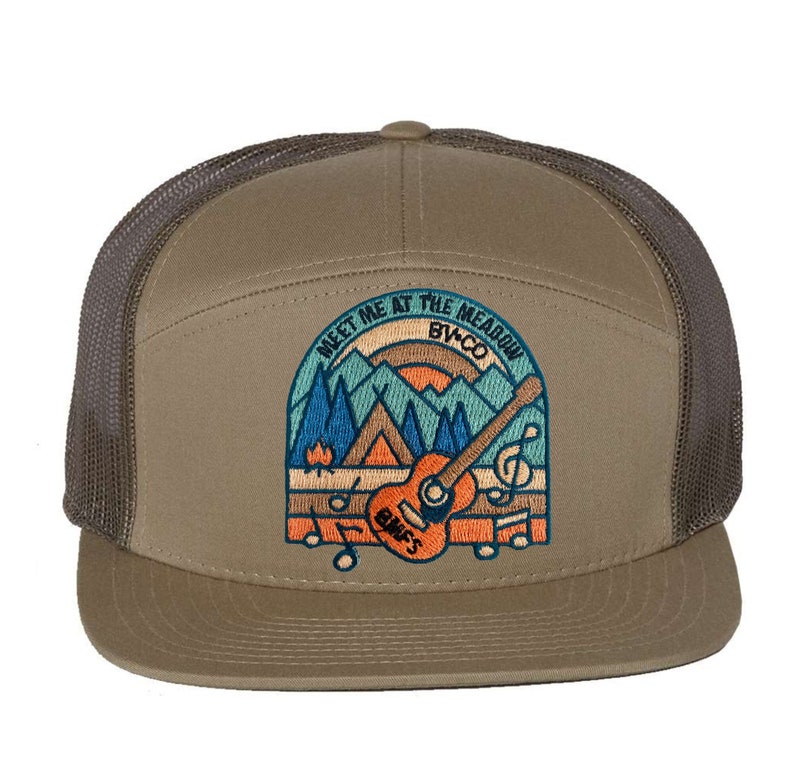 BMFS Trucker Hat- Billy Strings Fan Art Unisex Five Panel Hat ...