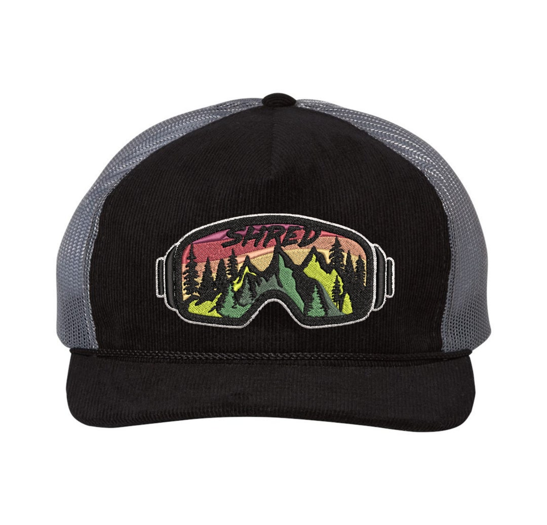 Shred Corduroy Trucker Hat- Snapback Corduroy Ski Snowboard Hat ...