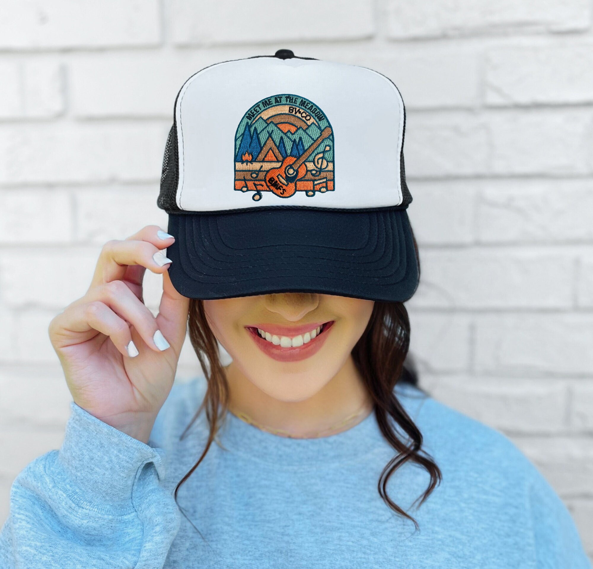 BMFS Renewal Trucker Hat- Mid Profile, Billy Strings Fan Art ...