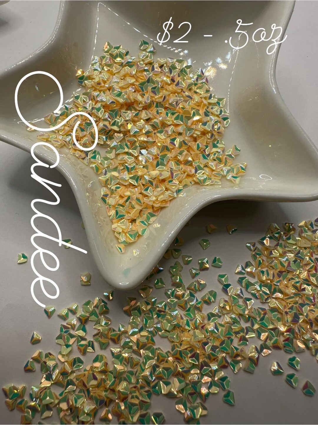 Sandee: Sequins, .5oz by Weight Crafting Bits, Sequins, Resin Fillers ...