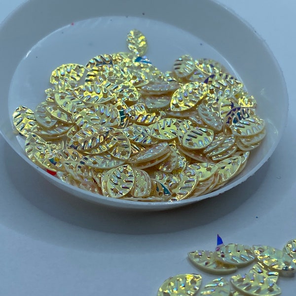 Sequin Leaves - Etsy