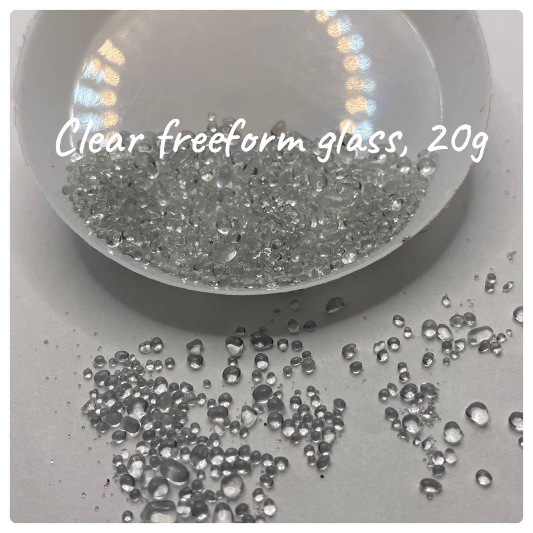 Transparent Clear Freeform Glass, Resin Fillers, Candle Making Supplies ...