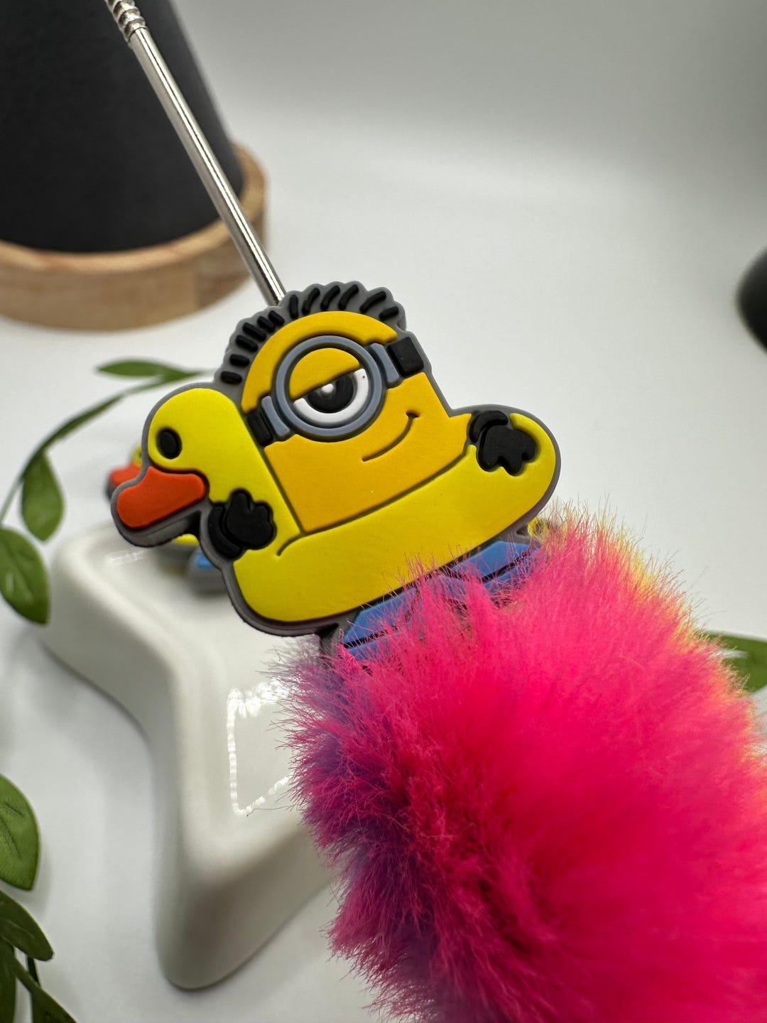 Yellow Guy Floaty Bead for Pens, Crafting Beads, Supplies, Silicone ...