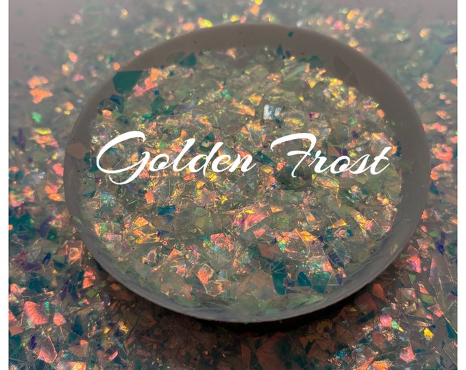 Opal Aurora Flakes, Opal Flake, Holographic Flakes, Fairy Iridescent ...