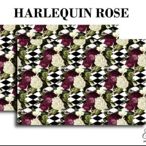 Harlequin Decoupage Paper - Etsy