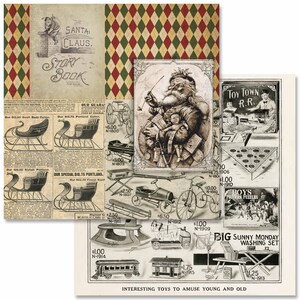 Scrapbook Paper Pack | Decoupage Queen | Christmas Collection Scrapbook ...