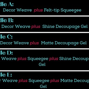 Decoupage Fynbos Decor Weave Hokus Pokus 35x23.4 - Etsy