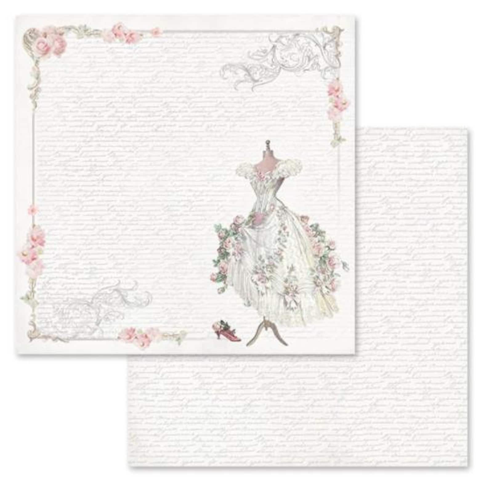 Scrapbook Paper Pack Wedding Collection Stamperia 12x12 - Etsy