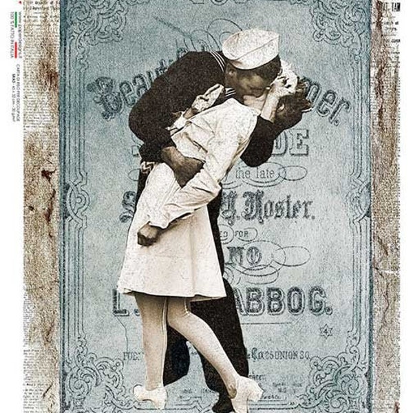 Kissing Sailor - Etsy