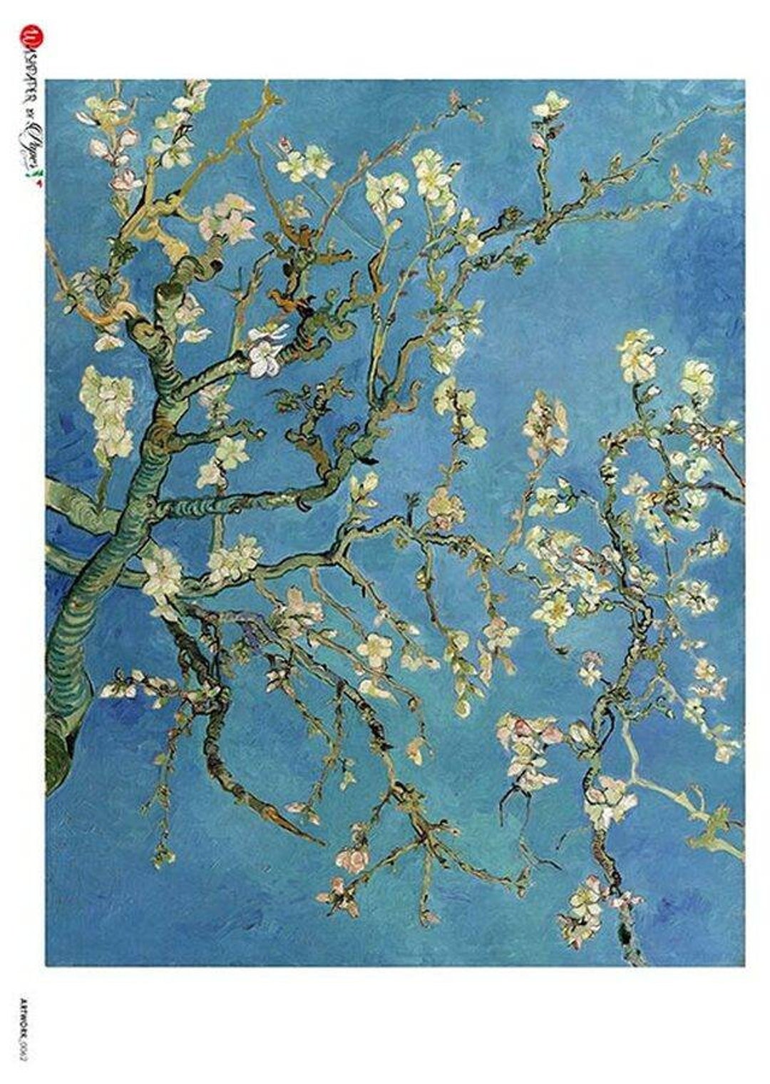 Decoupage Paper | Rice Paper | Paper Designs | Artwork 0062 | A4 ...