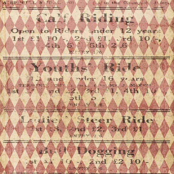 Harlequin Decoupage Paper - Etsy