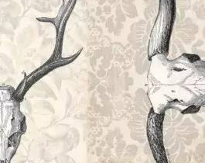 Roycycled Decoupage Paper- Antler Project - Etsy