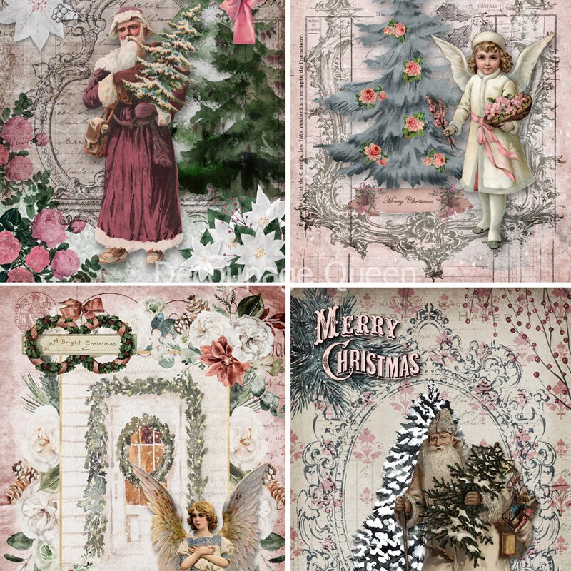 Christmas Decoupage Paper - Etsy