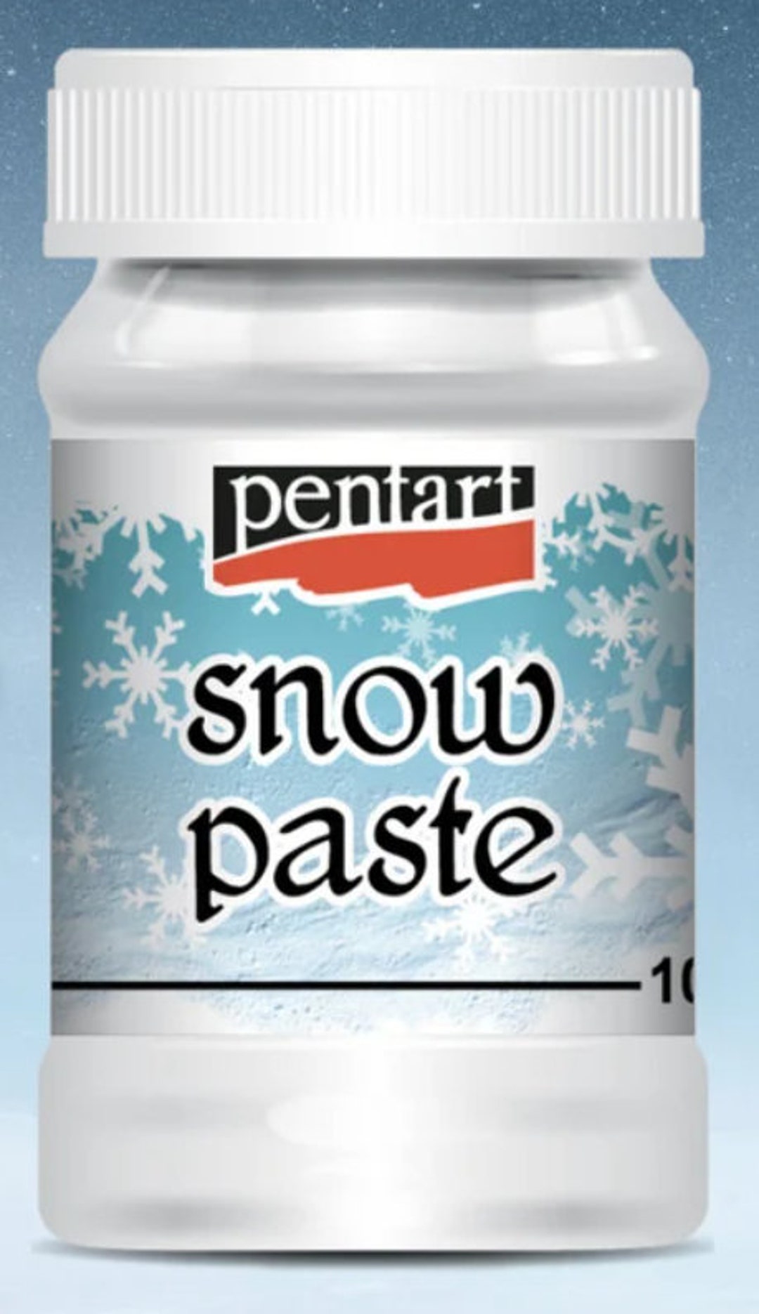 Snow Paste Pentart 100 Ml - Etsy