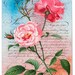 Paper Designs Decoupage Paper Pink Roses A2 XL-FLW-0030 - Etsy