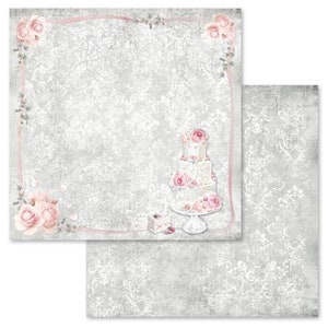 Scrapbook Paper Pack Wedding Collection Stamperia 12x12 - Etsy