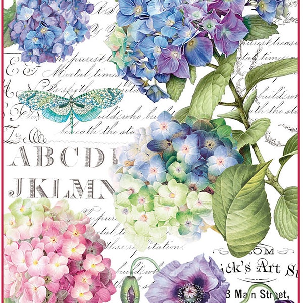 Stamperia Rice Paper - Etsy