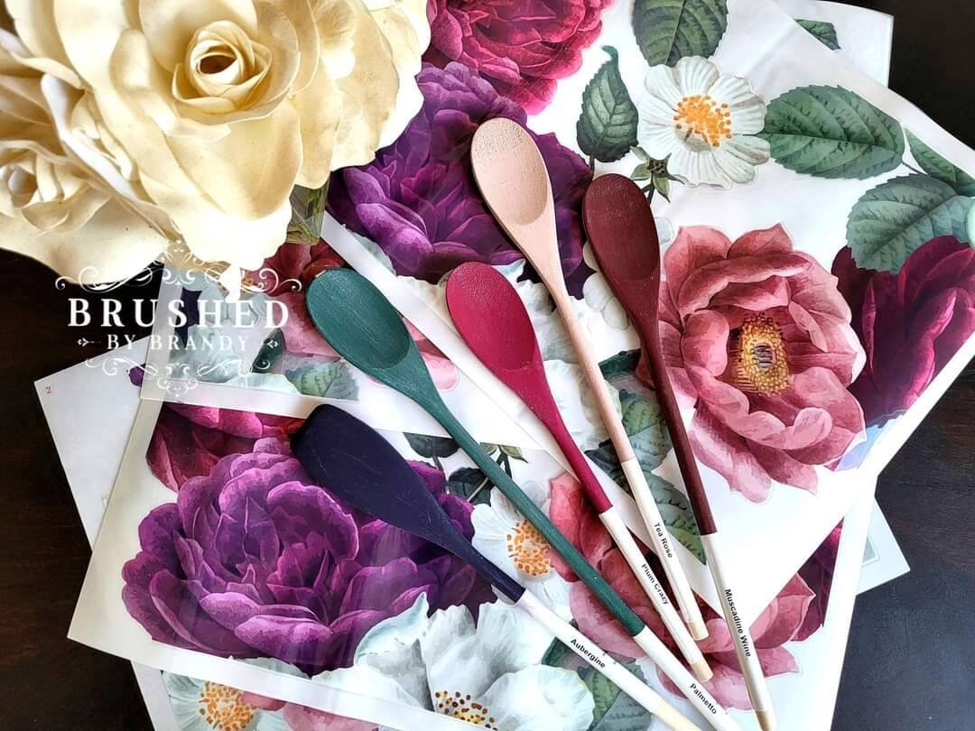 Furniture Transfer | Floral Romance Rub on Furniture Transfers - Dixie ...