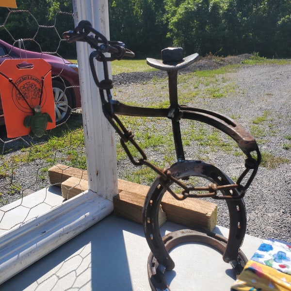 Metal Cowboy Sculpture - Etsy