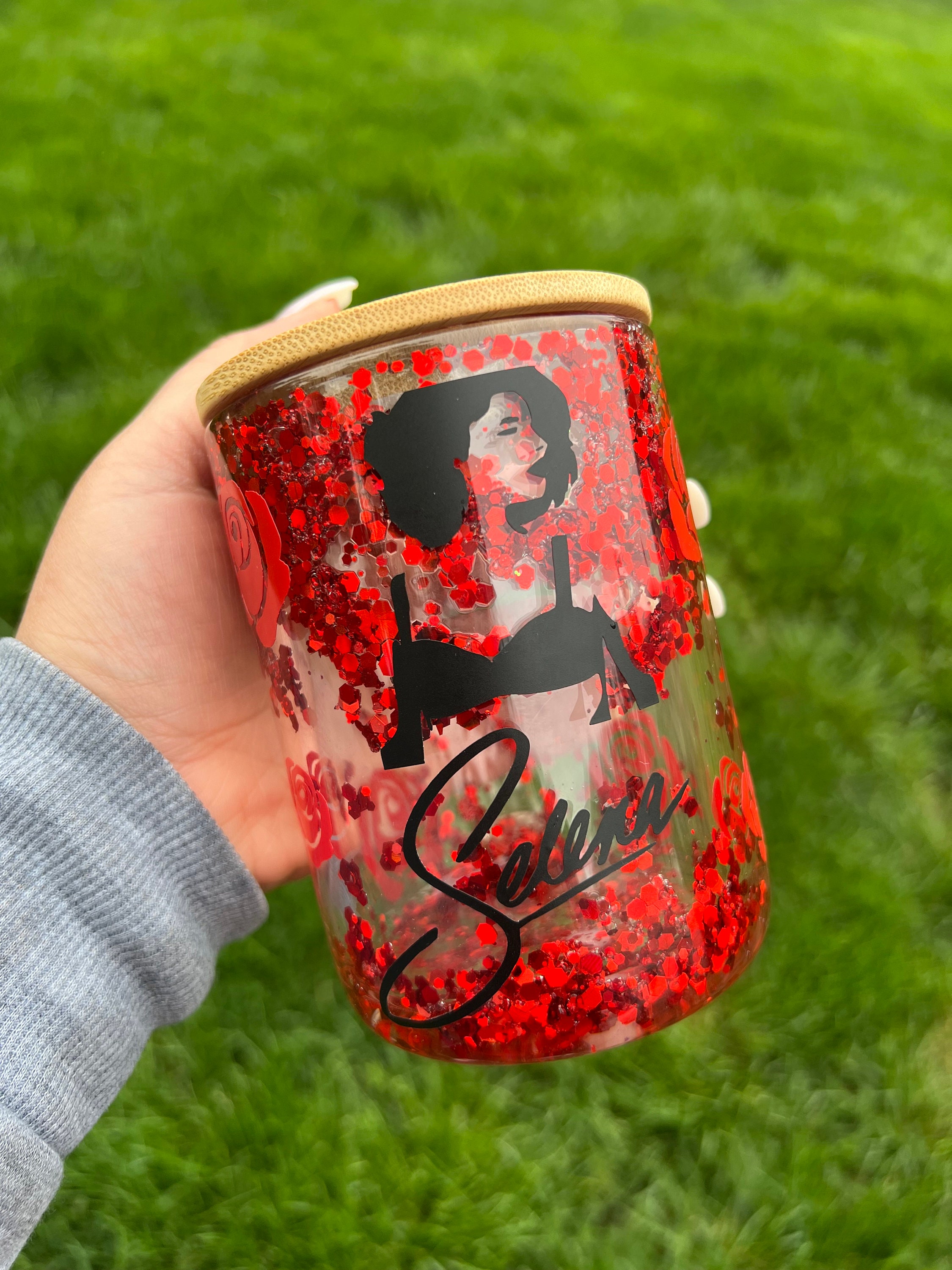 Selena Glass Cup - Etsy