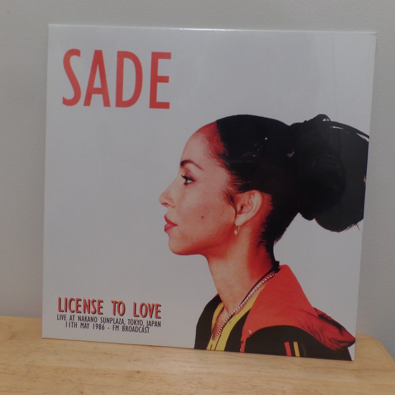 SADE License to Love Live at Nakano Sun Plaza. Tokyo Japan 1986 - Etsy
