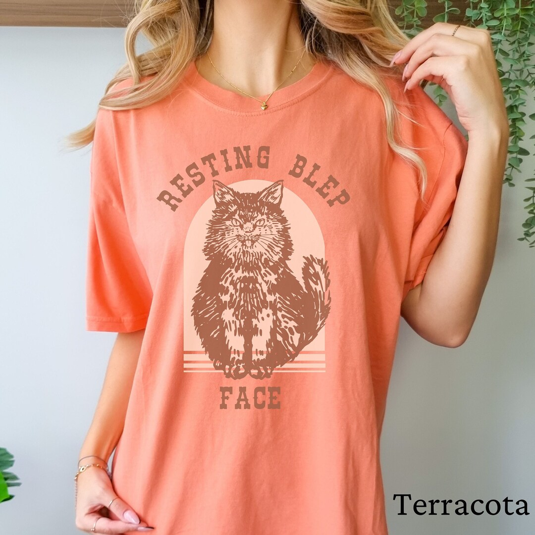 RBF Resting Blep Face Comfort Colors Howdy Shirt Oversized Cowgirl Graphic T Shirt Women's ...