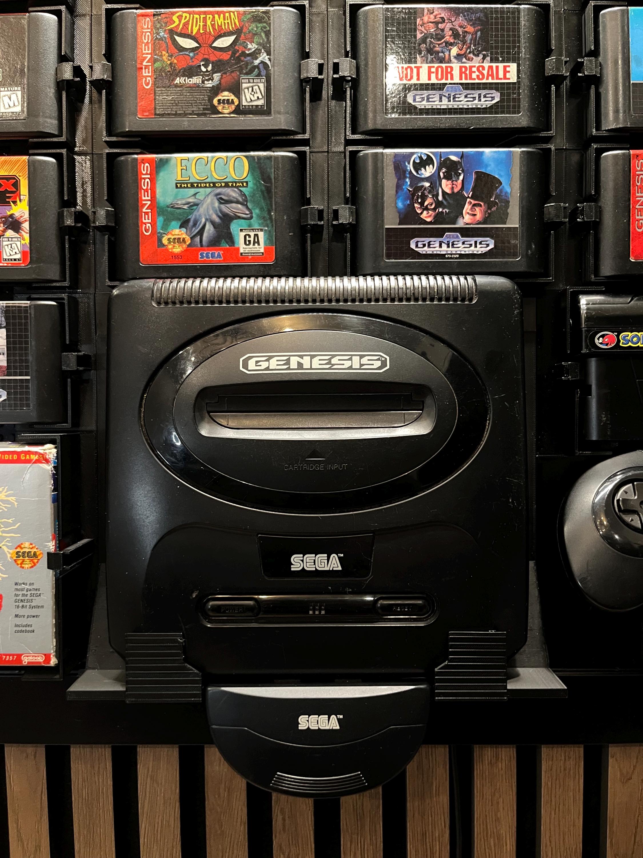 Custom Sega Genesis Cartridge Wall Display Frame – Retro Gaming Décor ...
