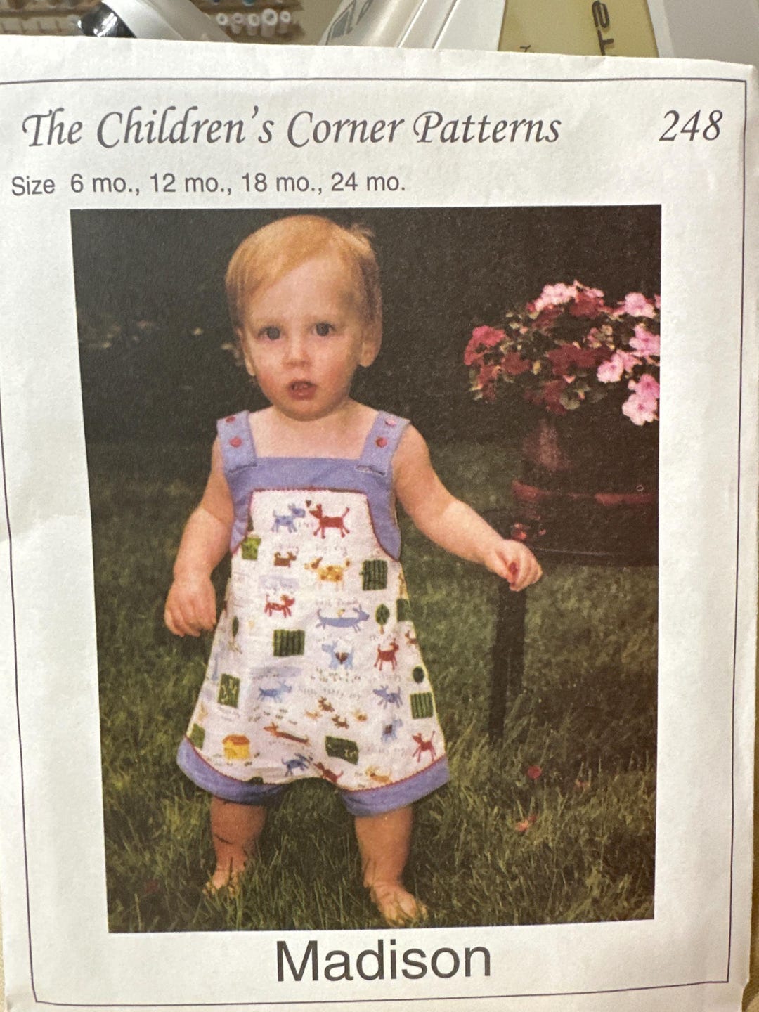 Children's Corner Madison Pattern - Etsy