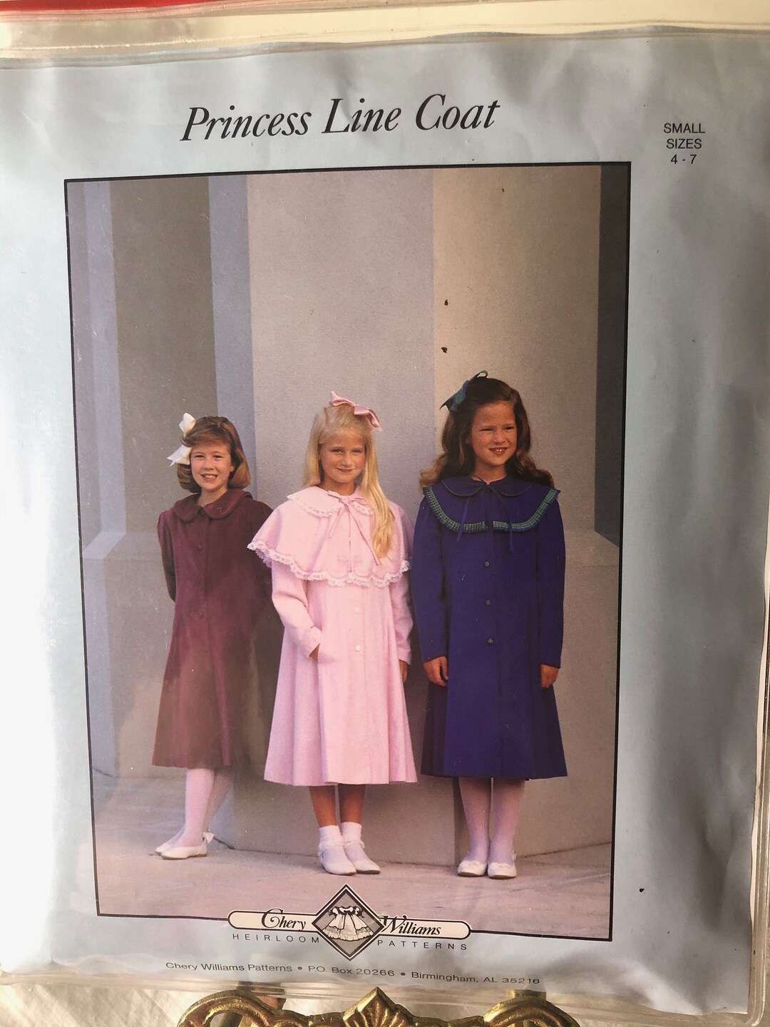 Vintage Chery Williams Princess Line Coat Pattern - Etsy