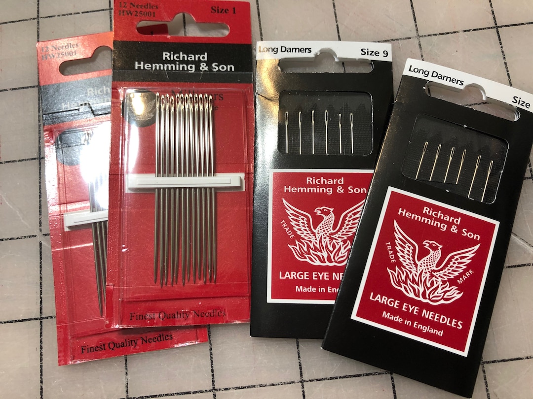 Richard Hemming Darners or Milliner Blister Pack - Etsy