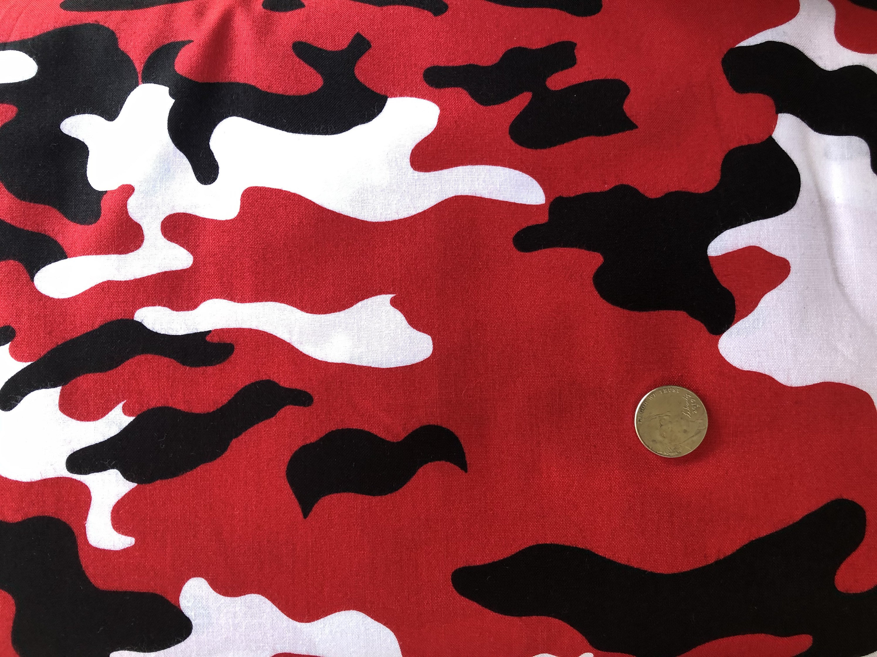 Red Black White Camo Design | Etsy