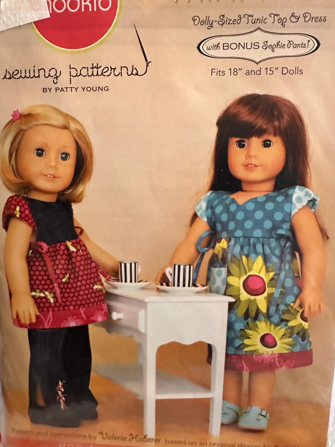 Modkid Mini Frida Doll Dress Pattern - Etsy