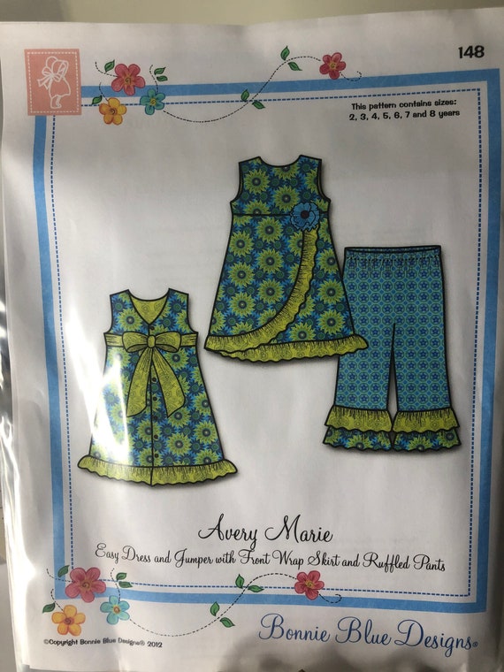 Bonnie Blue Avery Marie Pattern - Etsy