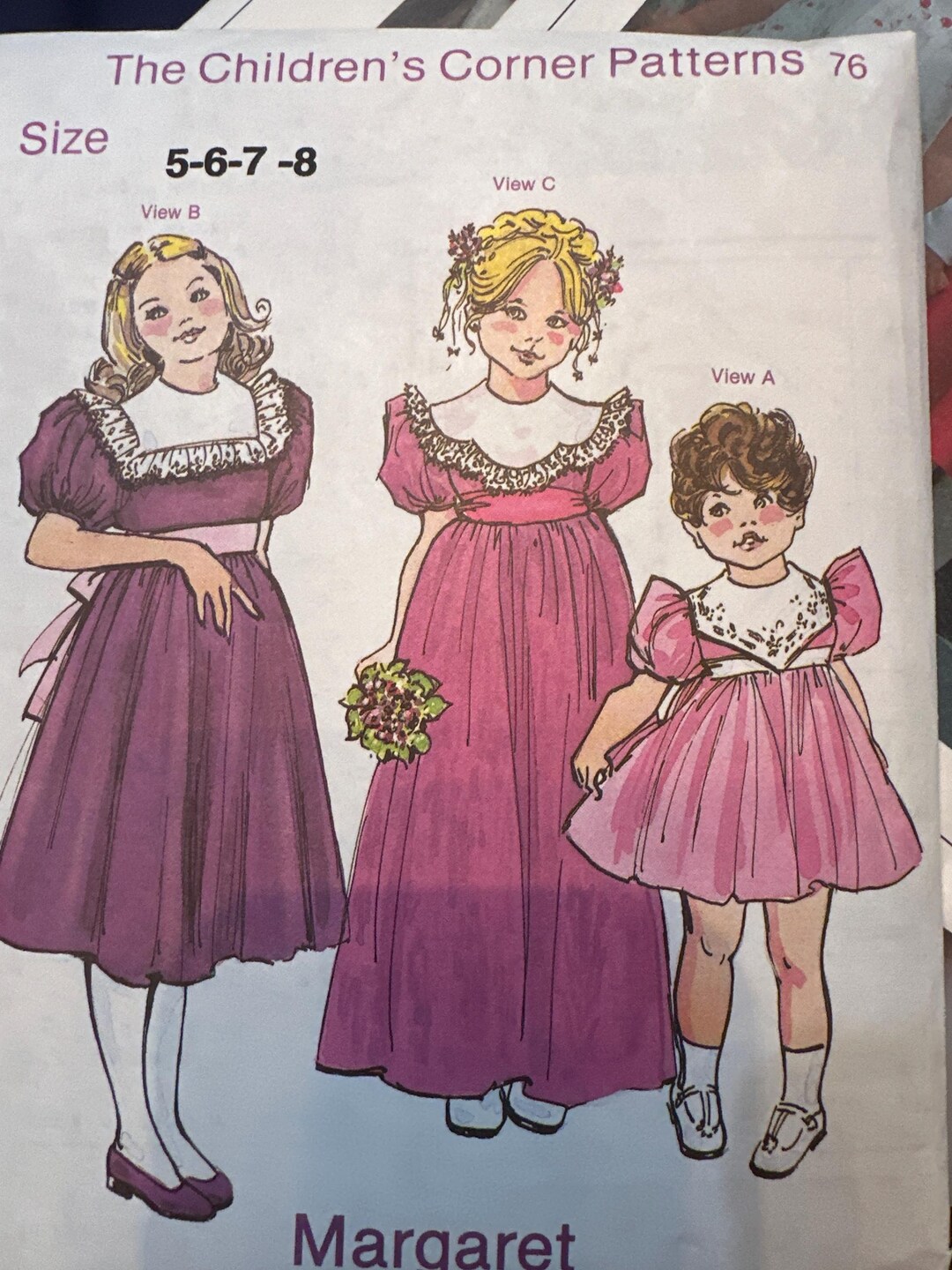 Children’s Corner Margaret Pattern - Etsy