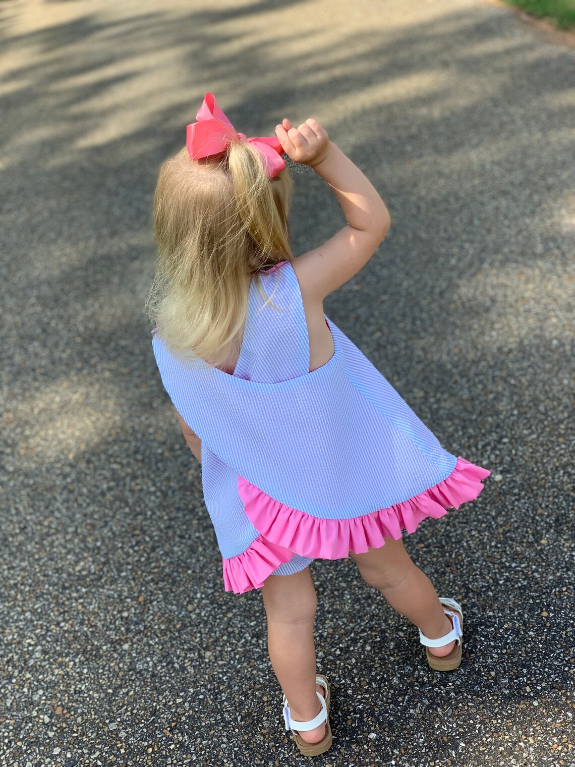 Bonnie Blue Elyse Pattern for Crossover top and Bloomers | Etsy