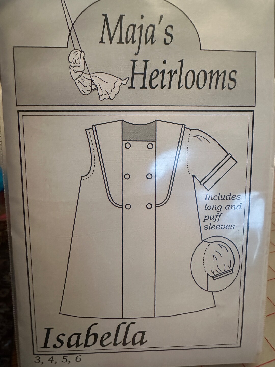 Maja Heirlooms Isabella Dress Pattern - Etsy