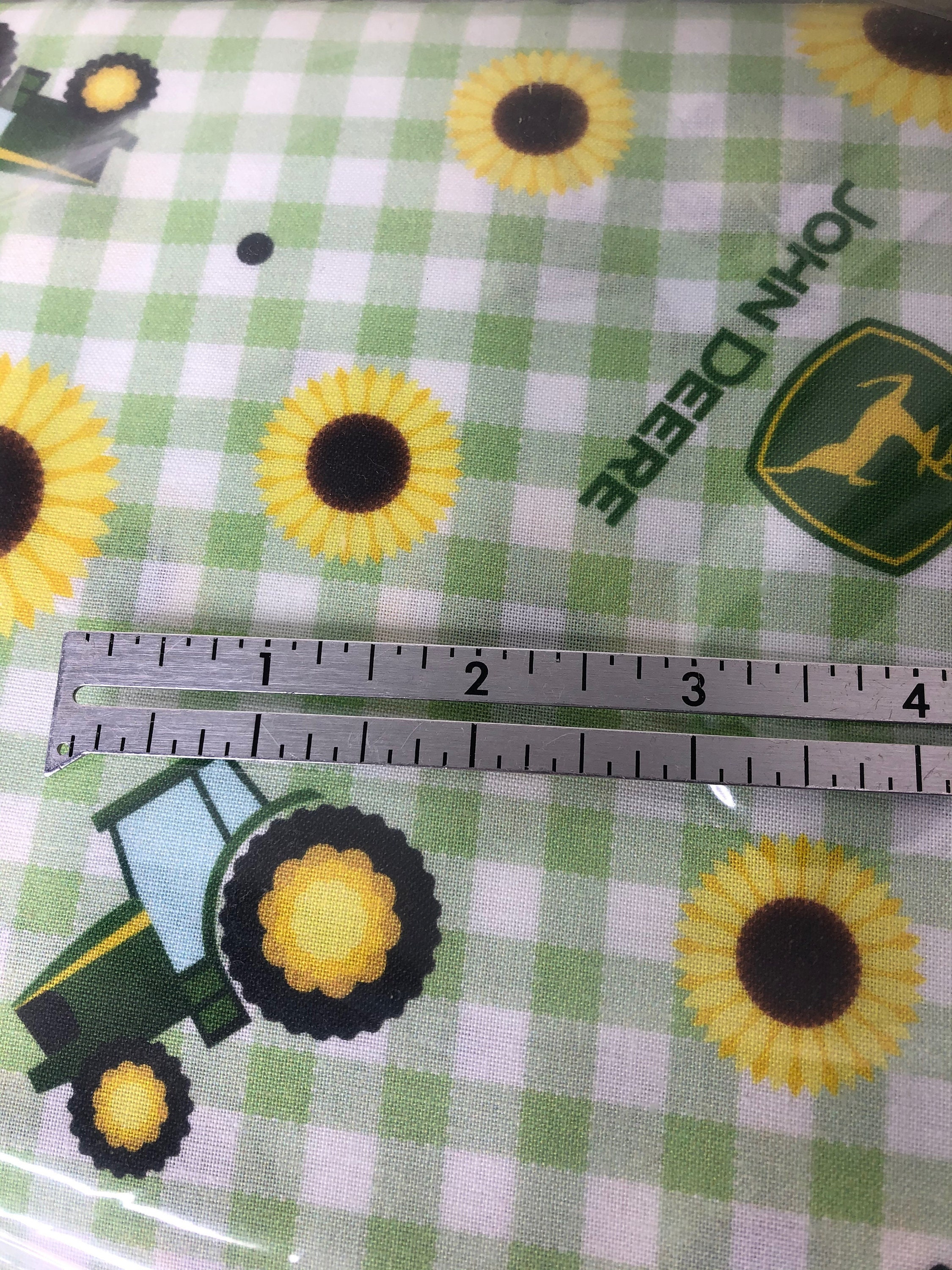 Sewing & Fiber Tractor Micro Check Cotton Fabric by Fabric Finders ...