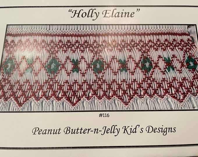 Holly Elaine Smocking Plate - Etsy
