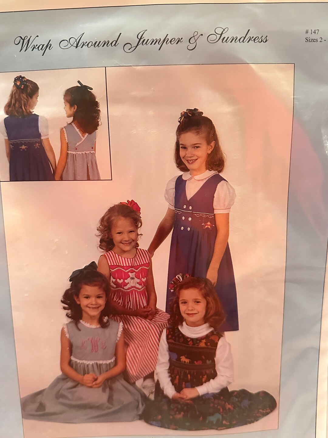 Chery Williams Wrap Around Jumper or Sundress Pattern - Etsy