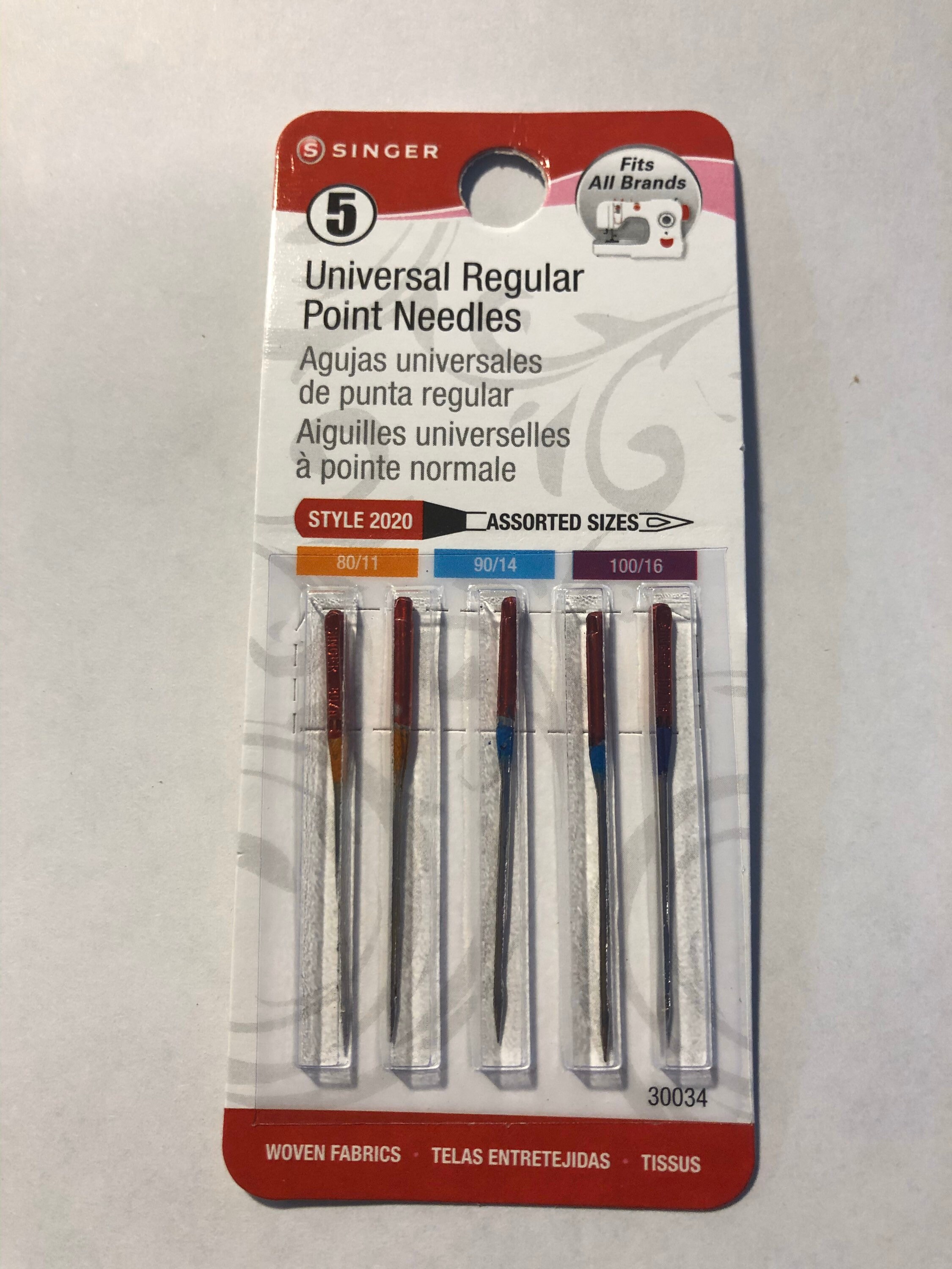 Singer Assorted Universal Machine Needles - Etsy