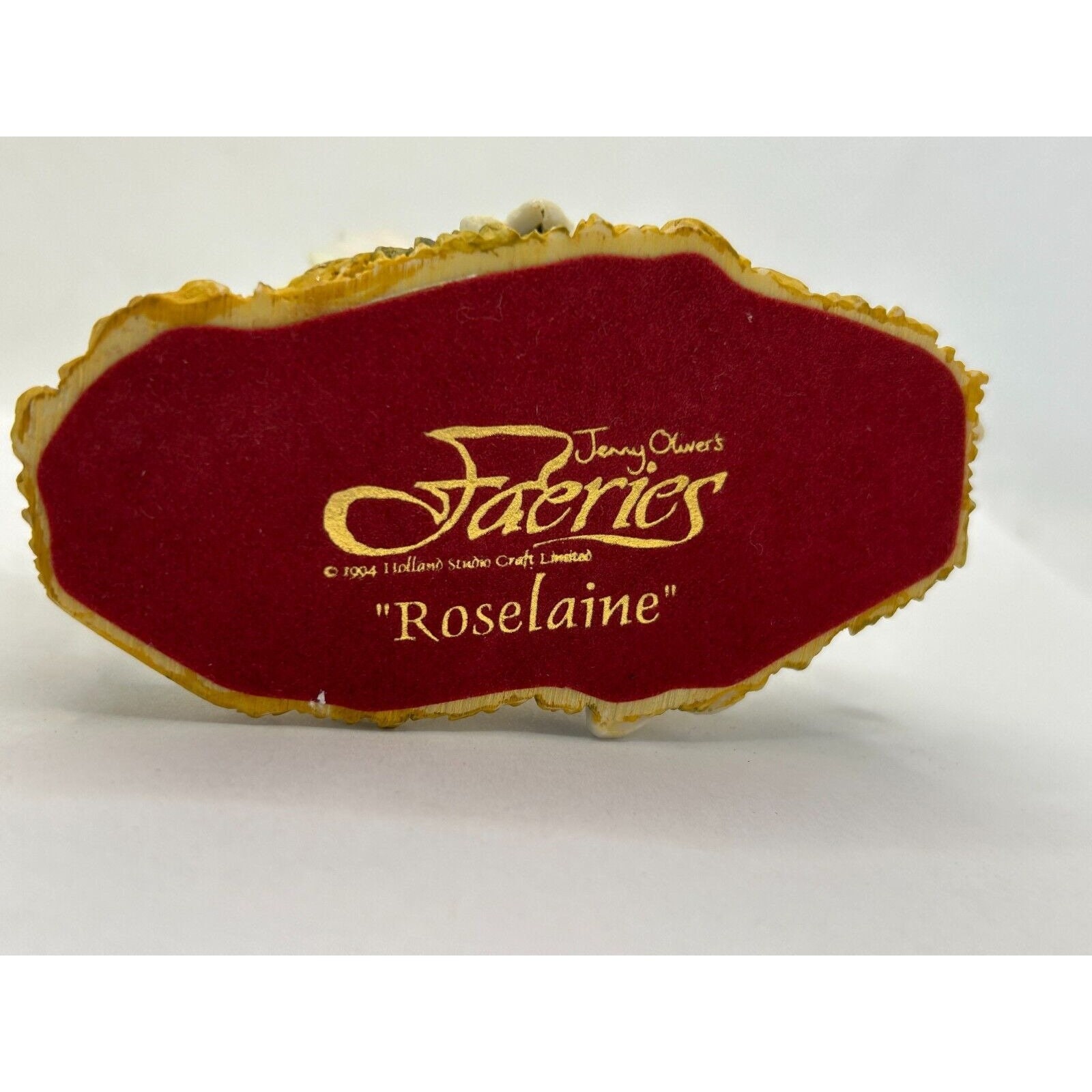 Jenny Oliver's Faeries rosalaine Fairy Figurine in Box Holland Studio ...