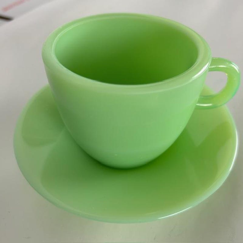 Jadeite Cup - Etsy