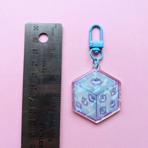 Holographic Prison Realm Charm - Etsy