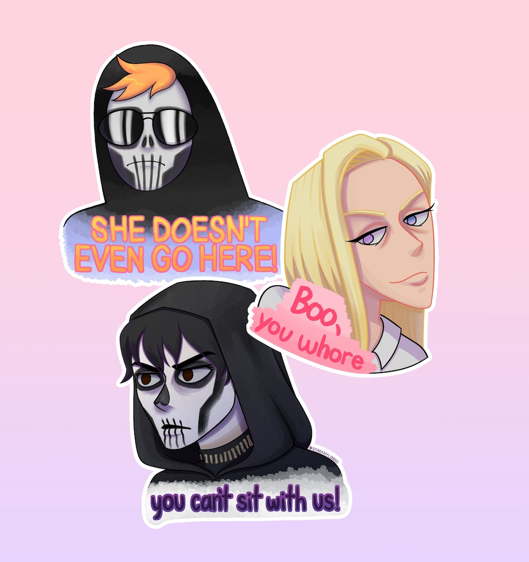 Gideon the Ninth / Harrow the Ninth Mean Girls Quotes Stickers - Etsy