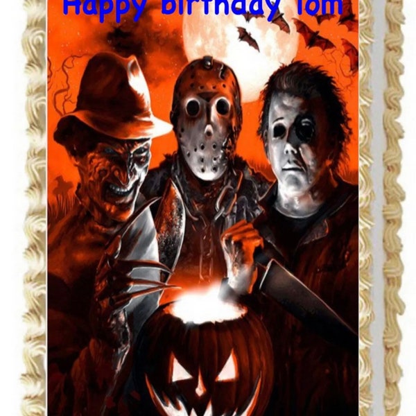 Horror Cake Topper - Etsy