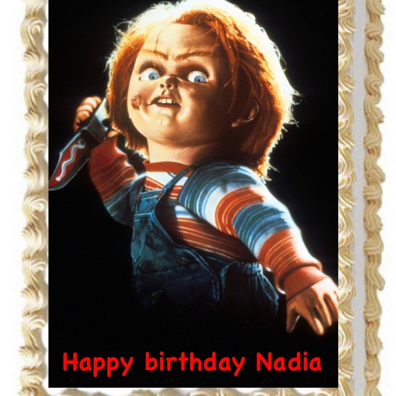 Edible Horror Movie Images - Etsy