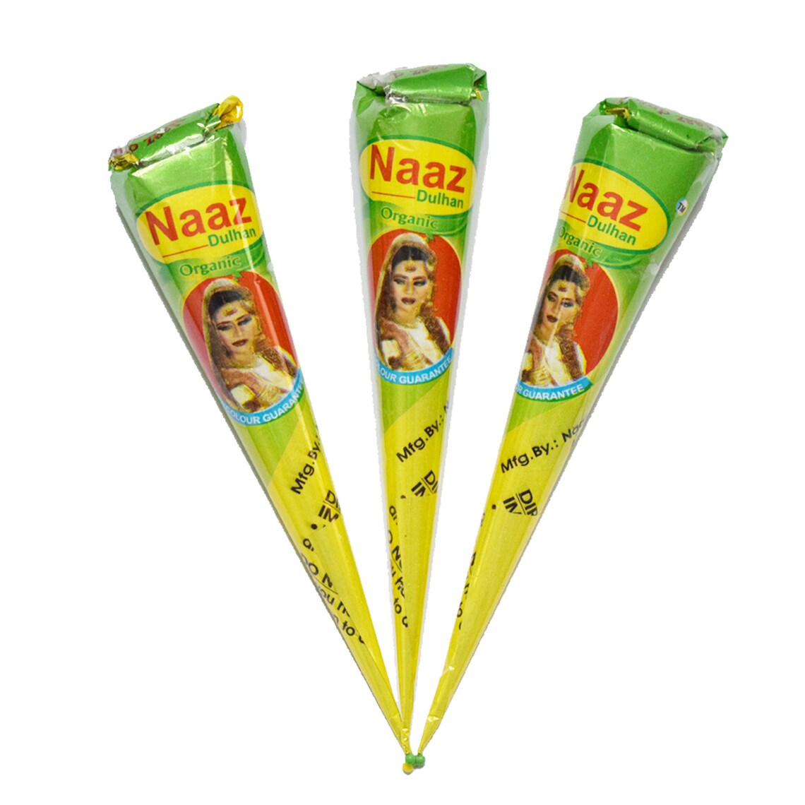 Naaz Dulhan Natural Indian Mehndi Henna Cones - Etsy