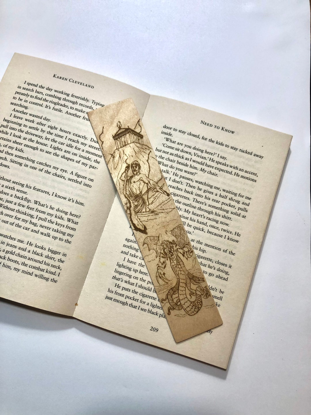 Zeus God Wooden Bookmark, Greek Mythology, Ancient Greece , Wooden ...