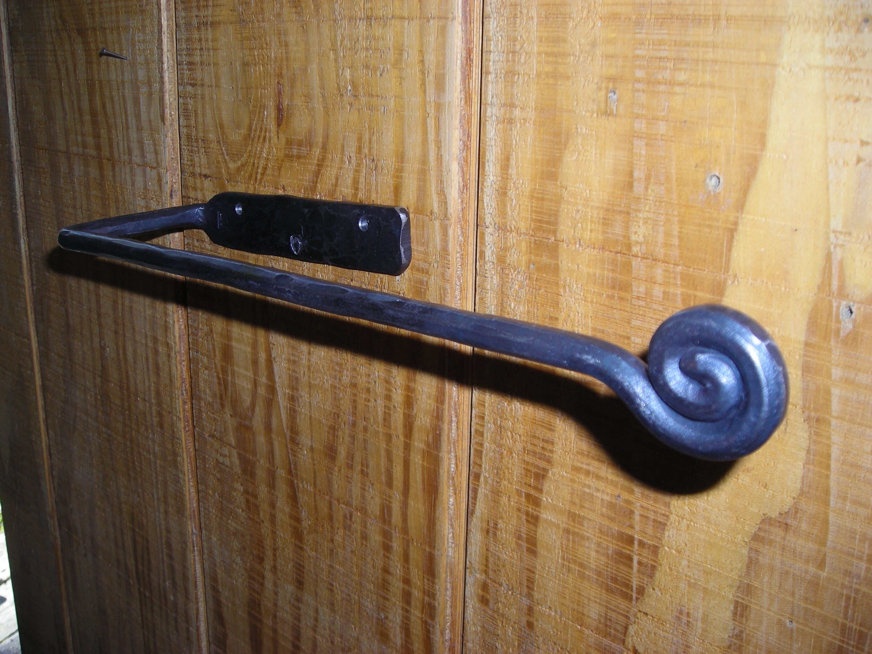 Scroll Paper Towel Holder Made by Sunrise Metal Works is a Handy ...